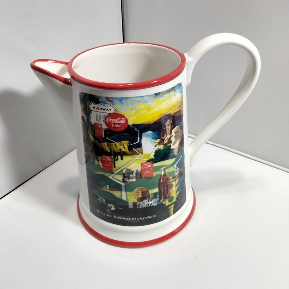 Coca Cola | Dining | Coca Cola Pitcher 72oz Along The Highway To ...